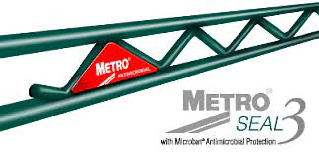MetroSeal 3 Shelving – Antimicrobial, Corrosion-Resistant Storage ...