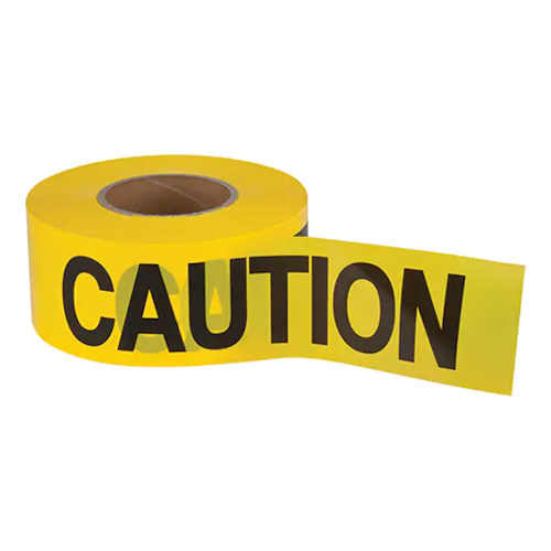 3M Scotch® Barricade Tape, 300, yellow, "Caution", 3 in x 1000 ft — National Hardware Sales Ltd.