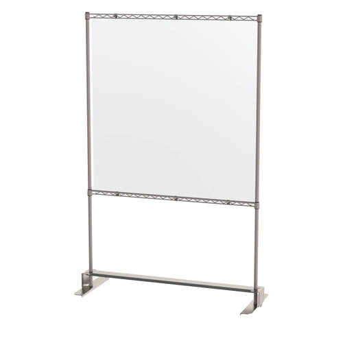 Metro Slim Sheild Stand with 45" x 48" clear panel — National Hardware ...