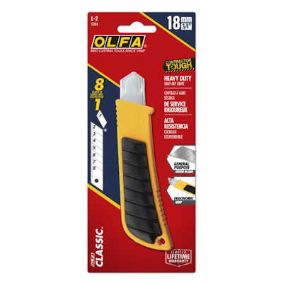 Olfa L2 Heavy-Duty Cutter with Rubber Grip - Model#5004 - Toll Free: 1 ...